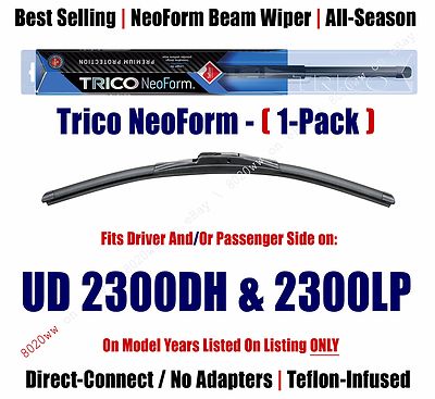 (Qty 1) Super Premium NeoForm Wiper Blade fits 2007-2010 UD 2300DH ...