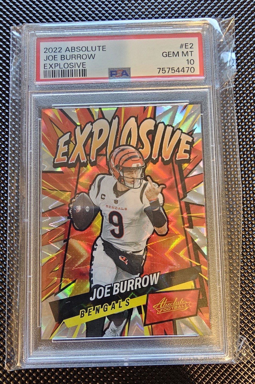 2022 Panini Absolute - Explosive #E2 Joe Burrow | eBay