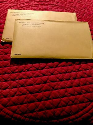 1960 & 1961 Silver Proof Sets, Sealed Unopened. | eBay