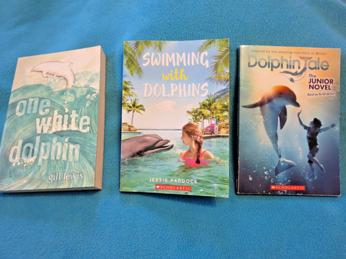 Dolphins Novels Lot Home School Chapter Books Scholastic | eBay