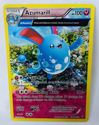 Authentic Azumarill Pokemon Card New | eBay