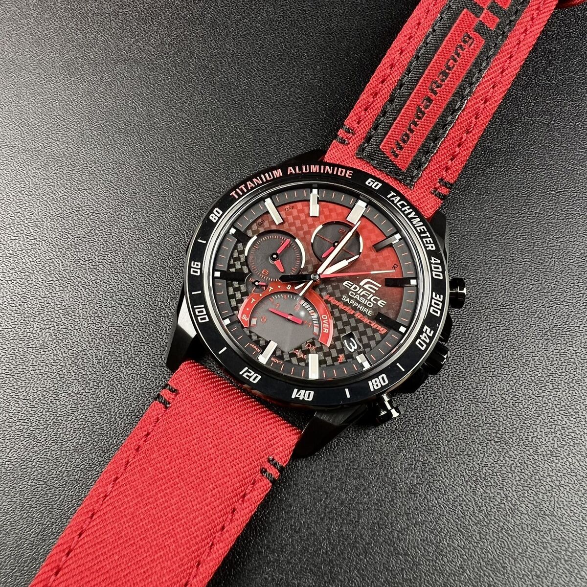 Casio EQB-1000HRS-1A Edifice Bluetooth Honda Racing watch Casio EQB-1000HRS-1A Edifice Bluetooth Honda Racing watch