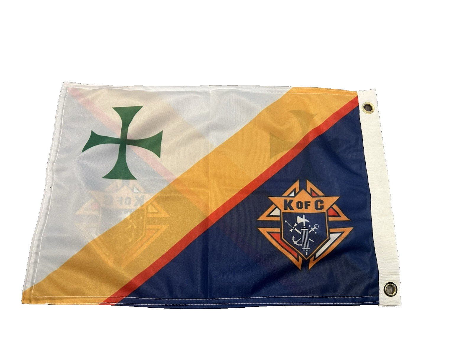 12" x18" 12 x 18 2-Ply Double-Sided 2-Ply Knights of Columbus Flag z24 ...