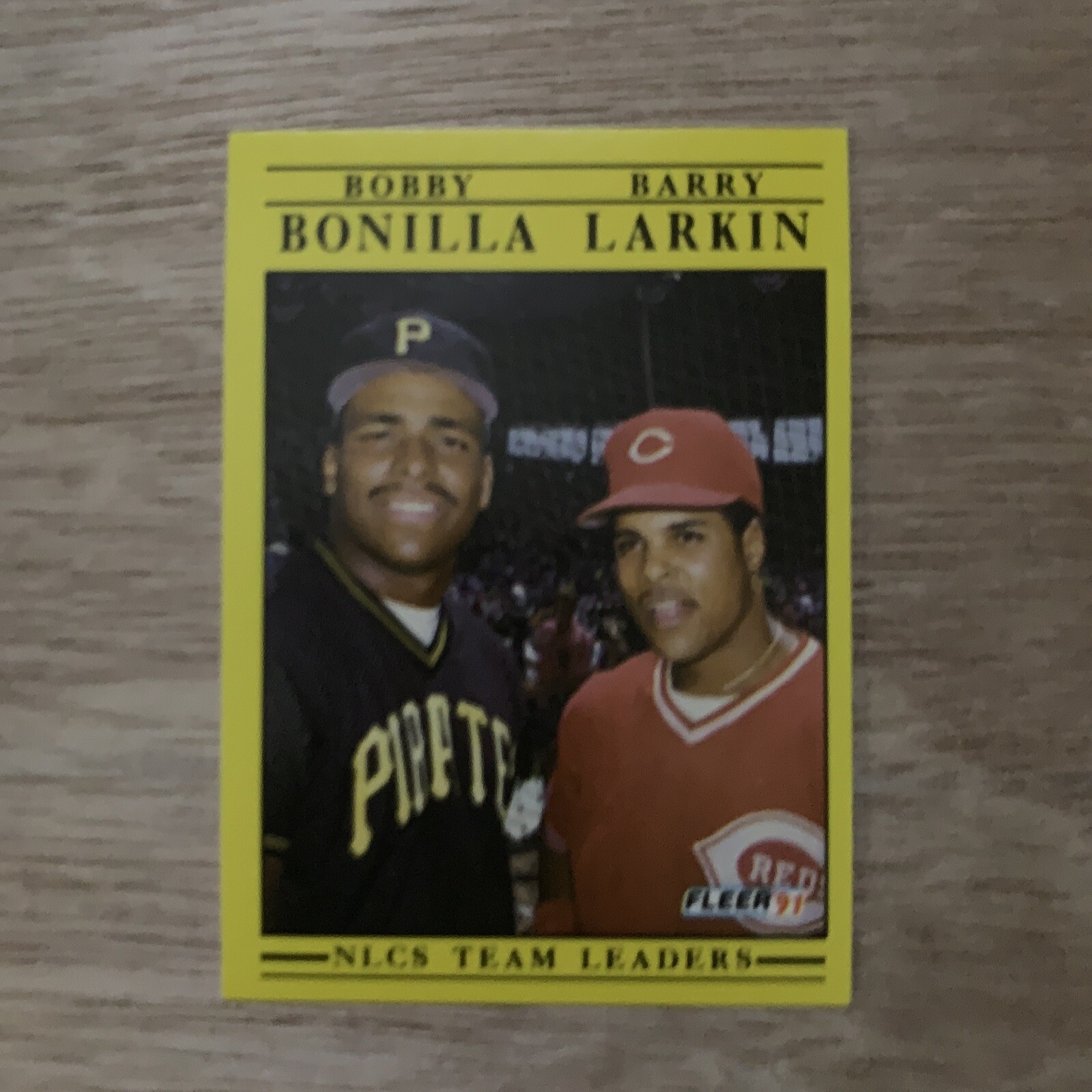 1991 Fleer Bobby Bonilla and Barry Larkin #711 | eBay