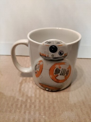 Star Wars BB-8 Coffee Tea Cup Mug 20oz Raised 3D Lucasfilm Ltd. Vandor ...