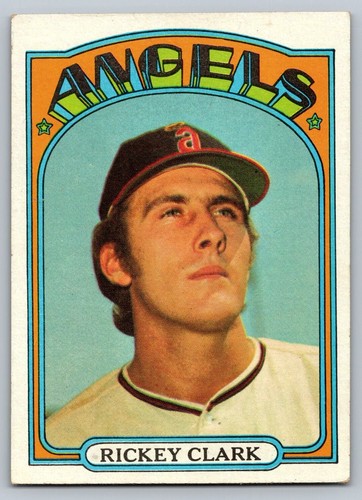 1972 Topps Rickey Clark California Angels #462 EX | eBay