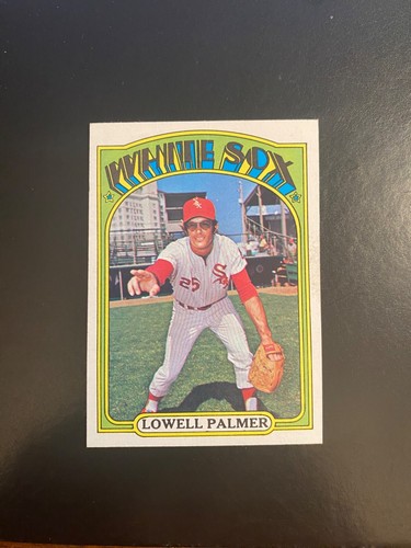 1972 TOPPS BASEBALL #746 LOWELL PALMER! HIGH NUMBER! (TINY WRINKLE) $1 ...