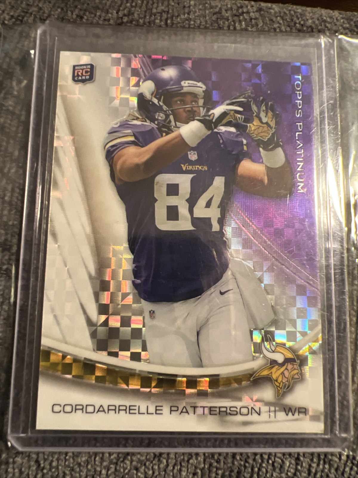 2013 Topps Platinum Cordarrelle Patterson RC Rookie X-Fractor #143 | eBay