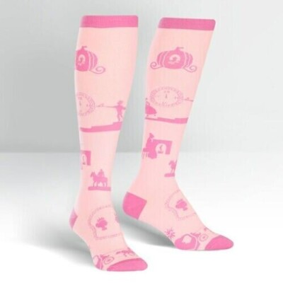 Happily Ever After Women's Knee High Socks Pink Sock It To Me Fashion ...