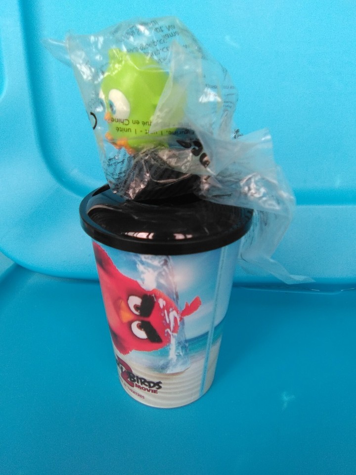 2019 Angry Birds 2 Cinema Movie cup topper Figure 2.5" tall Plastic ...