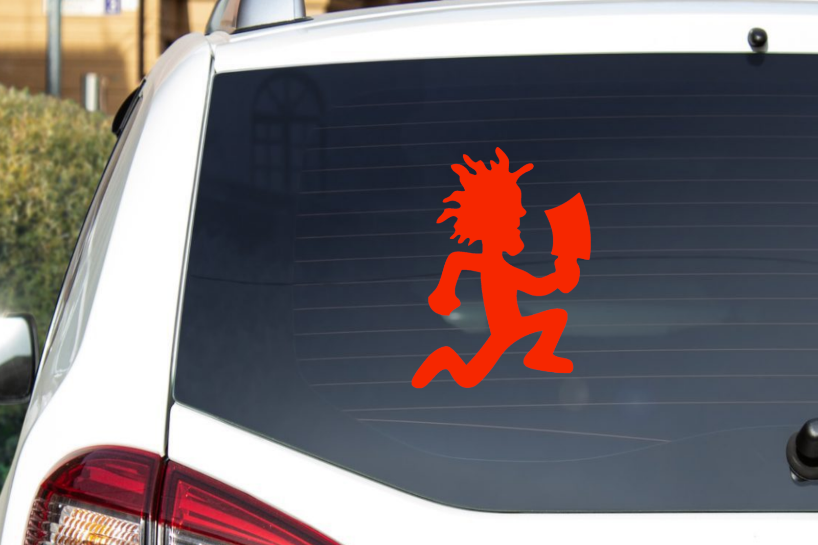 Juggalo Hatchet-Man CNC cut Decal Vinyl Sticker -Pic from multi colors ...