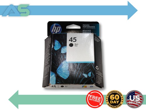 Genuine HP 45 51645A Black Ink Cartridge NEW OEM SEALED Ireland May ...
