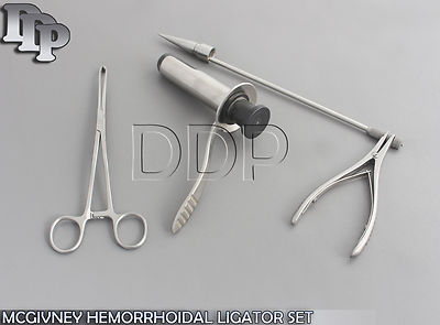 MCGIVNEY HEMORRHOIDAL LIGATOR SET Complete.Rectal Instruments | eBay