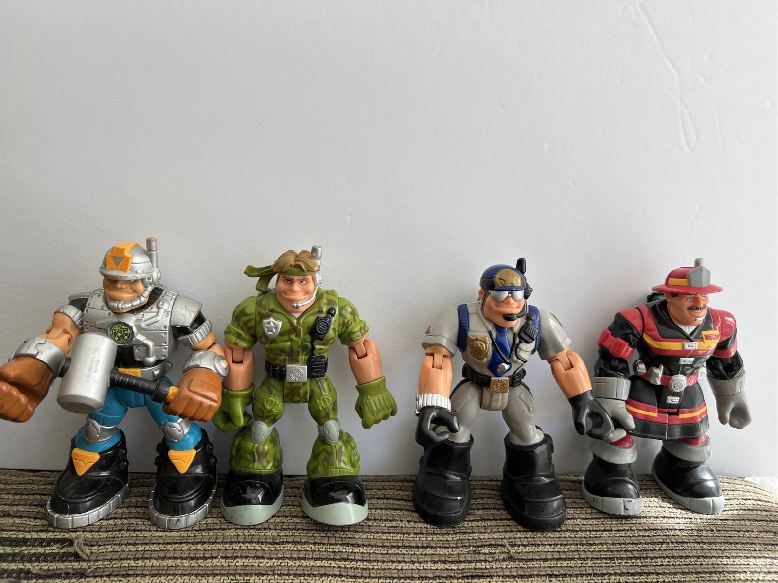 Vintage Rescue Heroes Action Figure Lot of 4 Fisher Price-Mattel | eBay