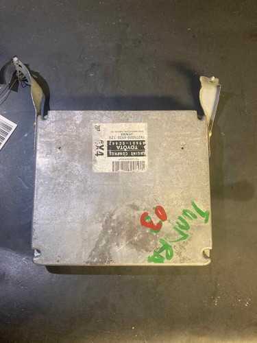 2003 TOYOTA TUNDRA ENGINE COMPUTER MODULE ECU 89661 0C442 4X4 CA ...