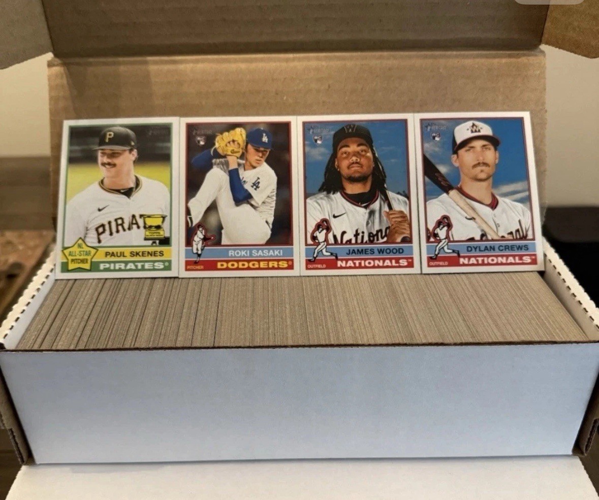 2025 Topps Heritage 600 Card Set 1-400 W/100 SPs and All 100 Notable Americans | eBay