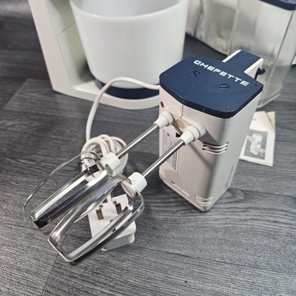 Kenwood Chefette Stand Mixer A340 Vintage 1970s Food Mixer Tested ...