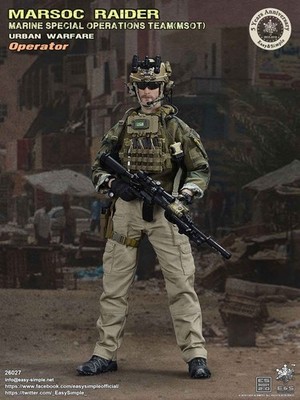 Easy&Simple 26027 1/6 Marsoc Raider Urban Warfare Operator US Seller ...