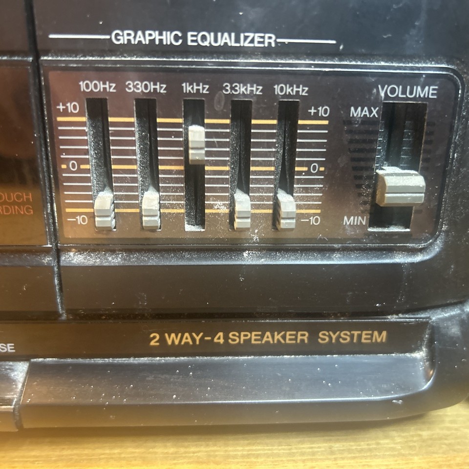 Panasonic RX CS710 Portable Stereo System Cassette Player AM FM Tested ...