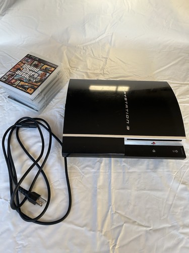 PlayStation 3 PS3 Console CECHL01 80GB Backwards Compatible Bundle ...