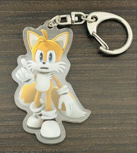 Sonic Forces Acrylic Keychain Tails Sonic the Hedgehog Rare, | eBay