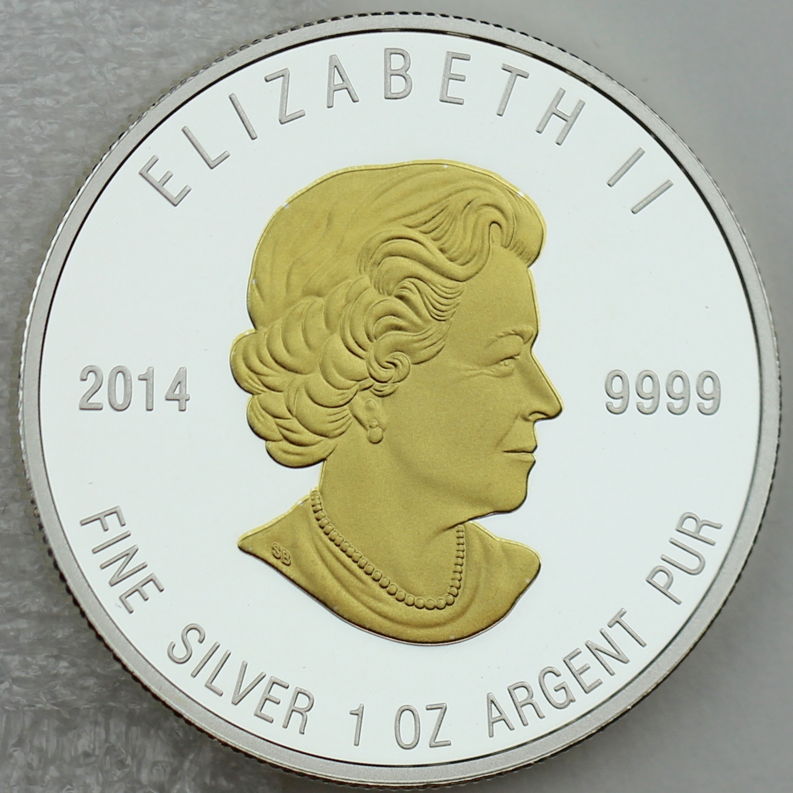 2014 $20 Seven Sacred Teachings Humility Wolf 1 oz Pure Silver Proof ...