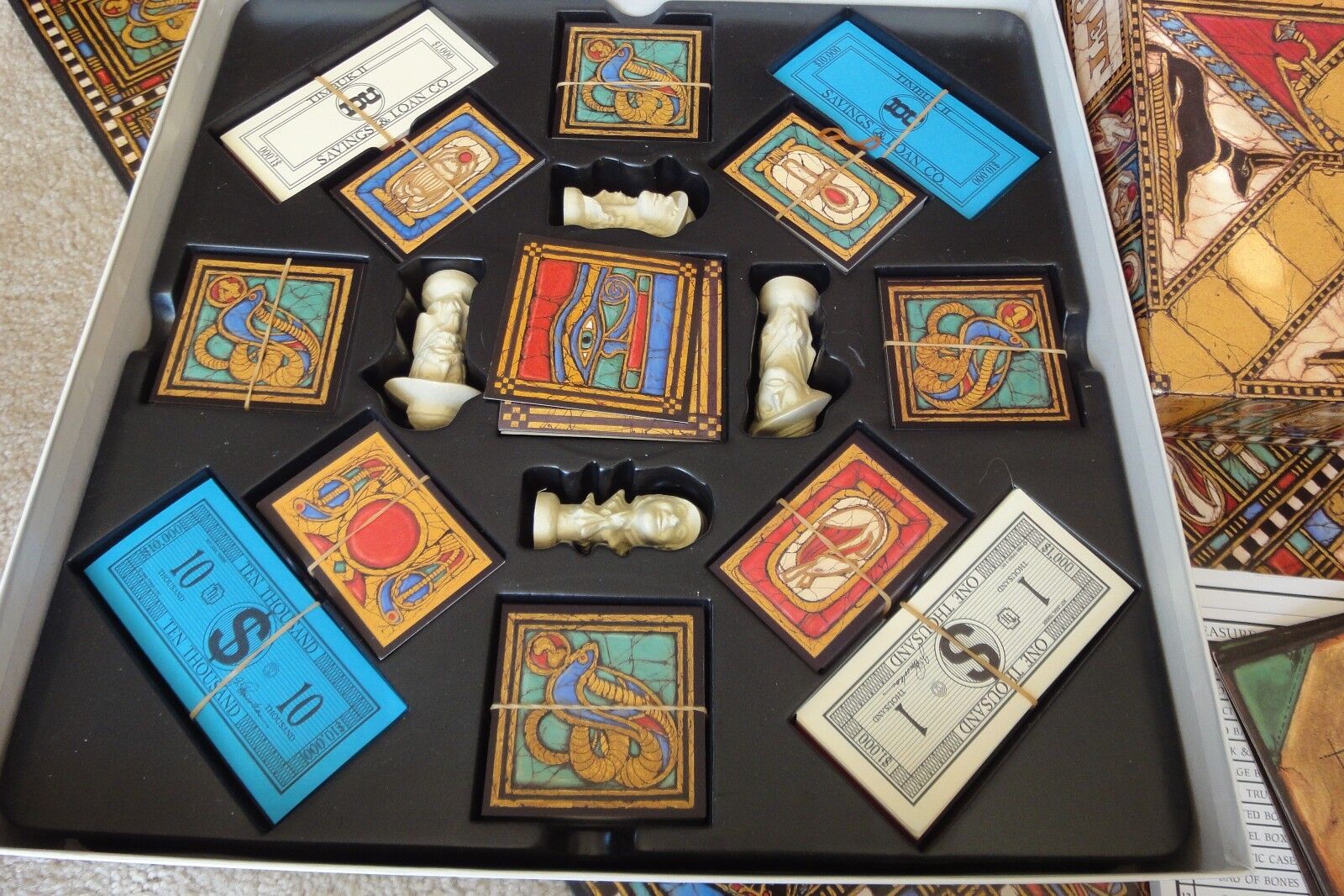 Wadjet Archaeological Adventure board game by Timbuk II. Complete! Nice ...