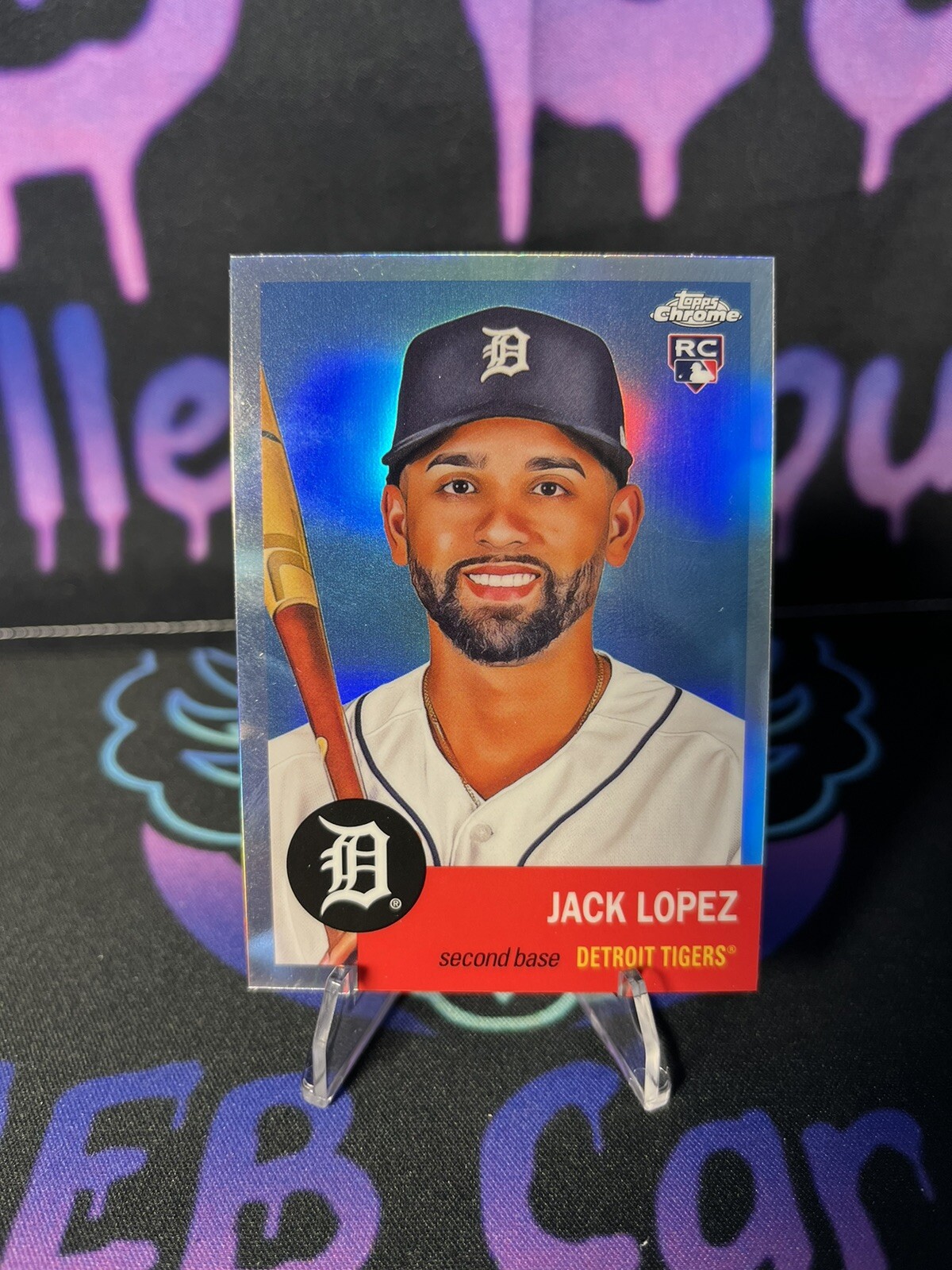 2022 Topps Chrome Platinum Anniversary #135 Jack Lopez RC Refractor - Tigers | eBay