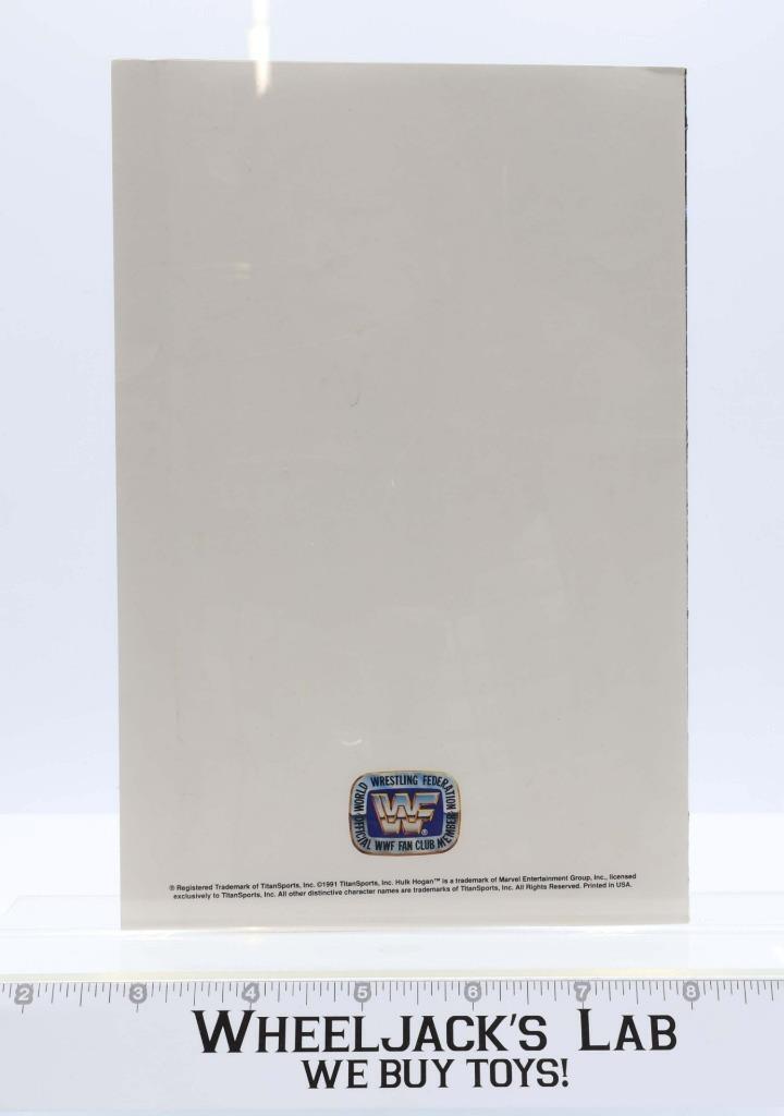 WWF RARE Birthday Card 1991 Superstars Signed Facsimile Hogan Savage ...