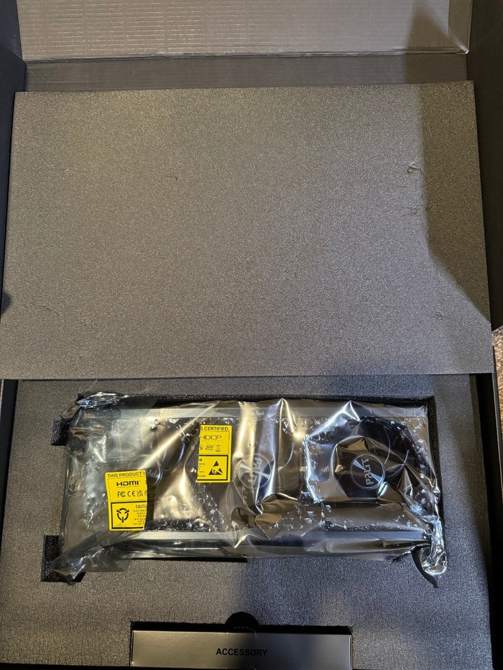 (FOR PARTS) Palit GeForce RTX 4090 GameRock GPU With box(No Core & VRAM ...