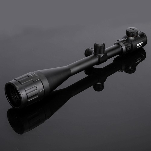 Mil Dot Rifle Scope Pinty 6-24X50 Adjustable Objectives Illuminated ...