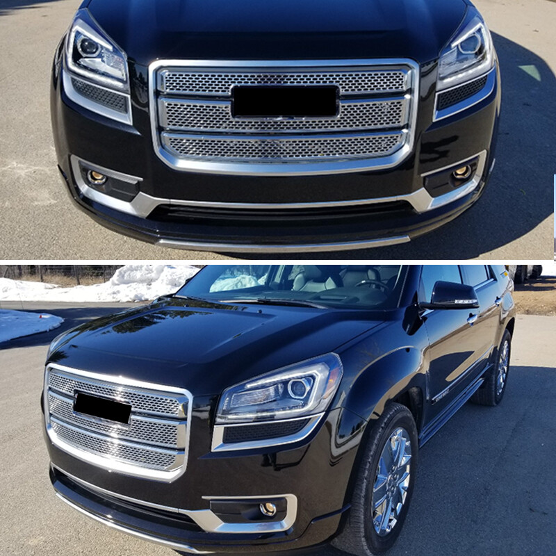 For GMC Acadia Denali 2013-2016 Front Bumper Upper Grille Assembly ...