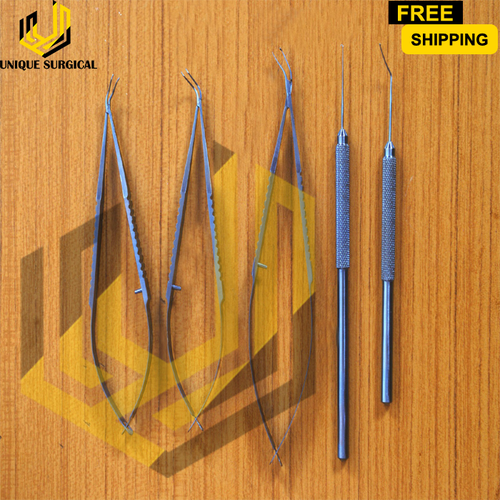 Titanium ARTIFLEX Reusable Implantation Forceps Set Ophthalmic Lens ...