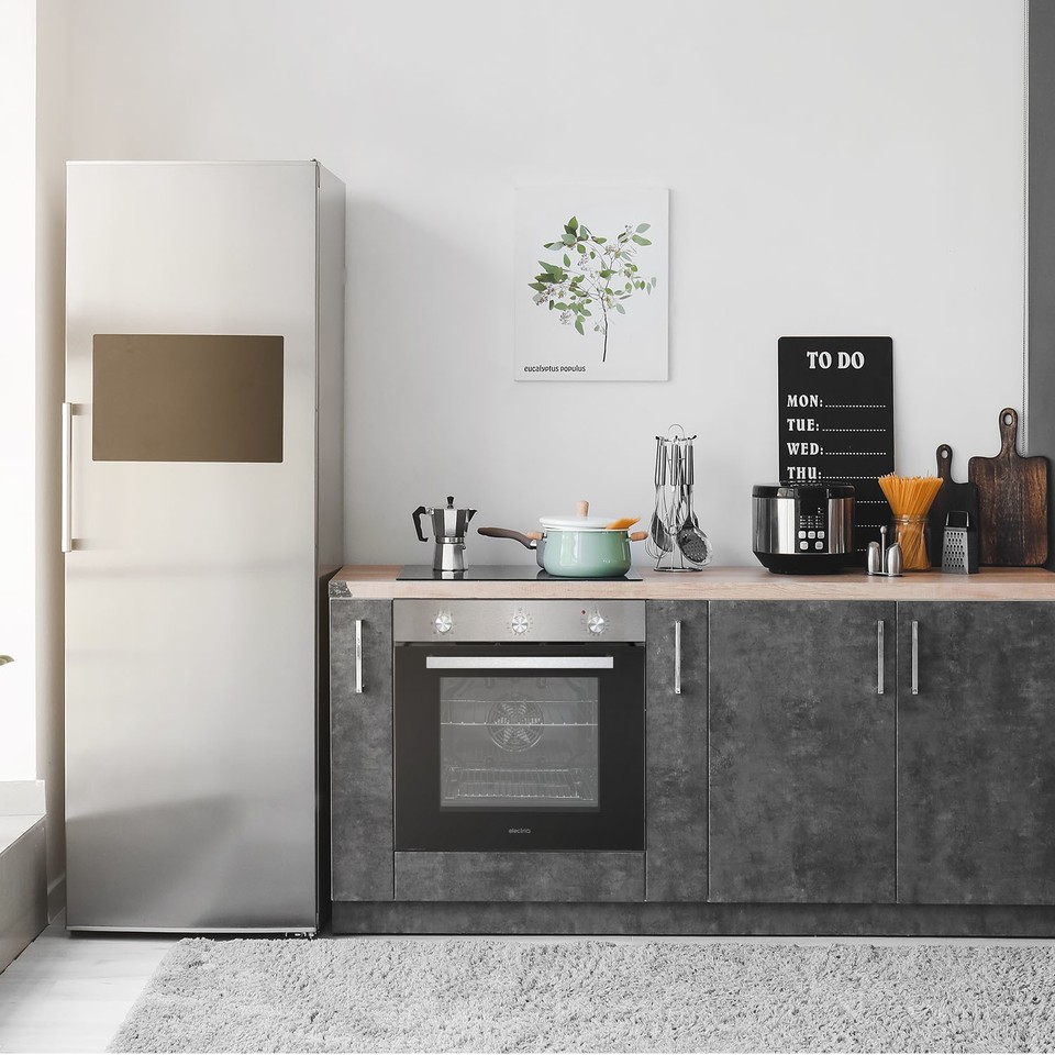 electriQ 69 L Fan-Assisted Built-In Oven – 6 Func, A Rated, Plug-In ...