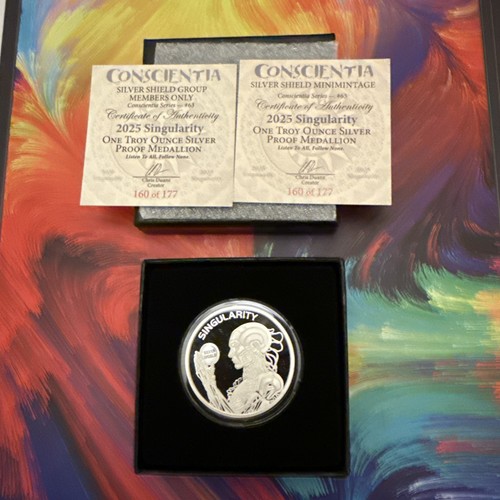 Silver Shield 2025 Singularity - One round - 2 COAs - Error - Rare ...
