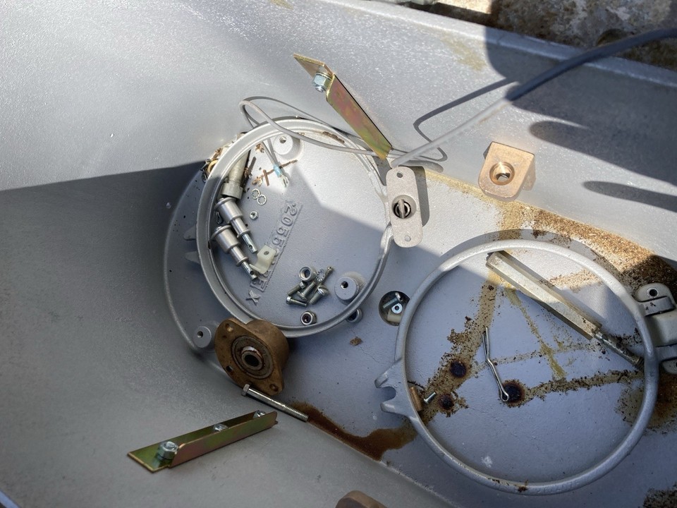 Pyle Locomotive Mars Type Gyralite Oscillating Gyro light FOR PARTS OR ...