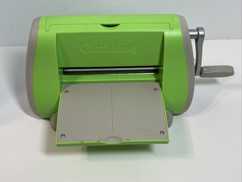 Cuttlebug Provo Craft Die Cutting Machine Only Crafting Green Cast ...