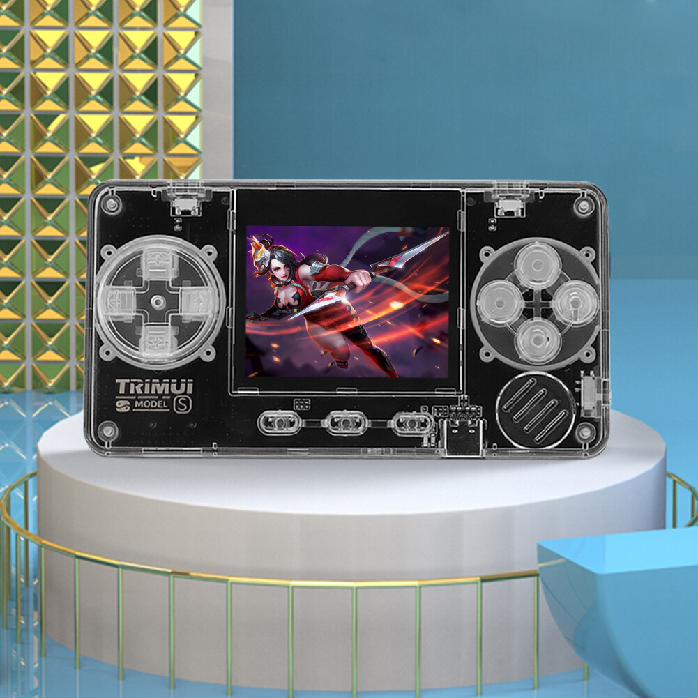 2.0Inch IPS LCD Pocketable Gaming Consoles for Trimui Model S (Grey) | eBay