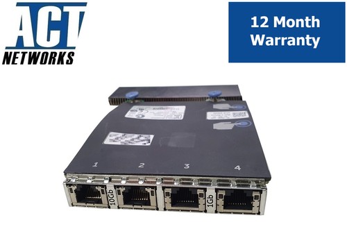 Dell 1224N BROADCOM 57416 2x 10GB RJ45 2x 1GB RJ45 Daugher NIC Card | eBay