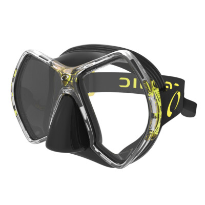 Oceanic Cyanea Mask - Black/Yellow - Dive Masks - (05.3407.18) | eBay