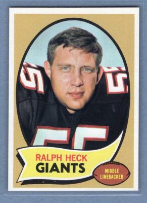 1970 Topps #127 Ralph Heck NM GO179 | eBay