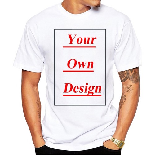 Personalised Custom Printed T-Shirt, Add Your Text,Design | eBay UK