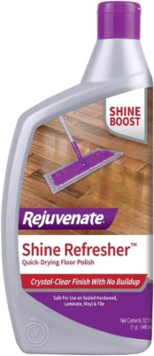 Rejuvenate Shine Refresher Floor Polish Renews Shine On Flooring, 32 ...