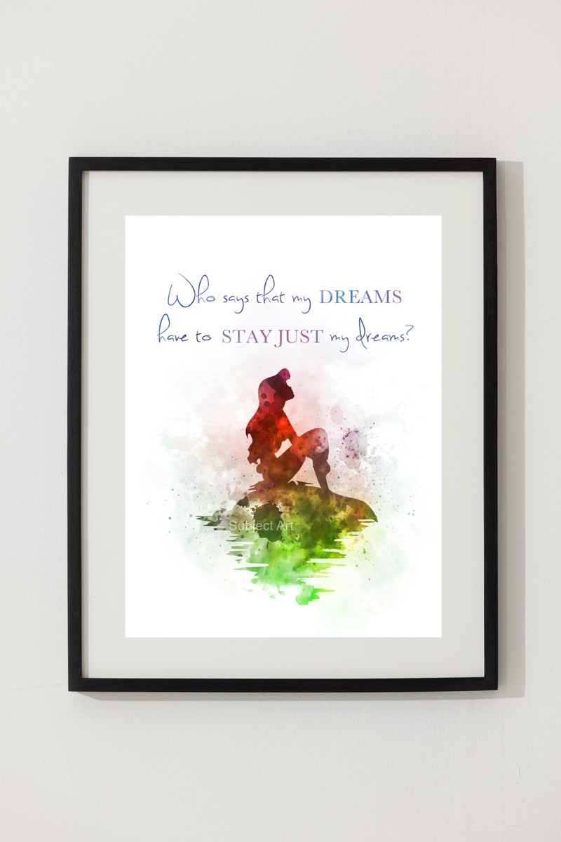 The Little Mermaid Ariel Quotes Free Printable Little Mermaid