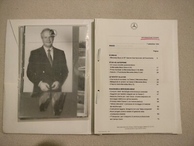 Mercedes-Benz press kit brochure year 1993 | eBay