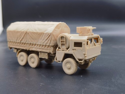 3D Printed 1/72/87/144 German MAN KAT 7T Military Truck with Roof Model ...