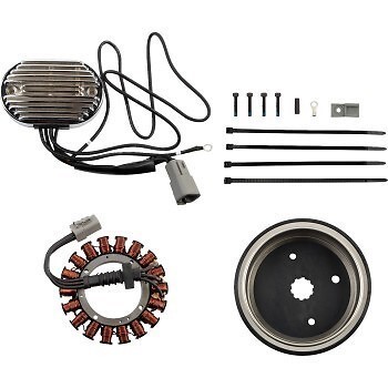 Drag Specialties Charging System Stator Regulator & Rotor for FXST/FLST ...