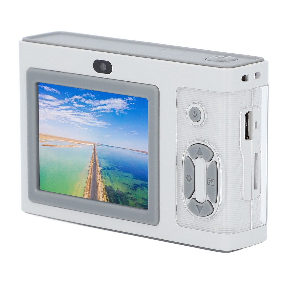 Digital Camera 2.4 Inch Screen 1080P HD Dual Lens 4X Zoom Digital ...