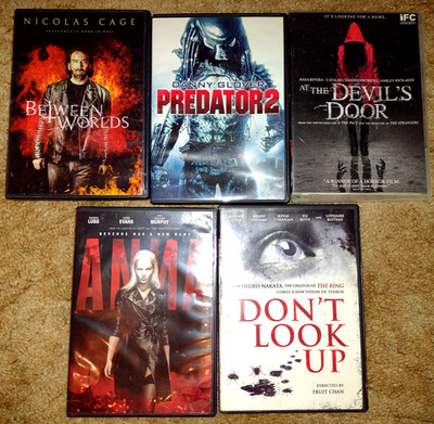 DVD Horror Lot Don't Look Up Anna Between Worlds Predator 2 At The ...
