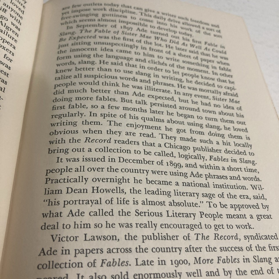 The America Of George Ade By Jean Shepherd Hardcover 1960 Putnam ...